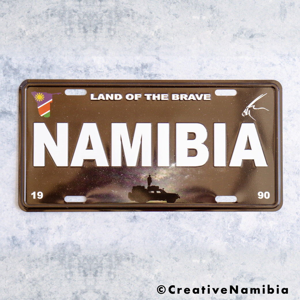 Number Plate - Nightsky – Creative Namibia