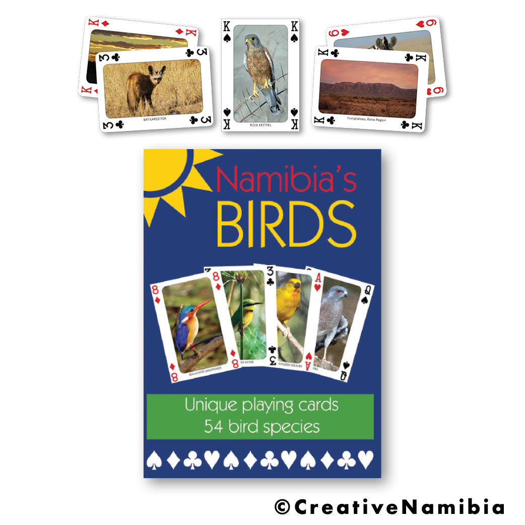 Playing Cards - Namibia Birds – Creative Namibia