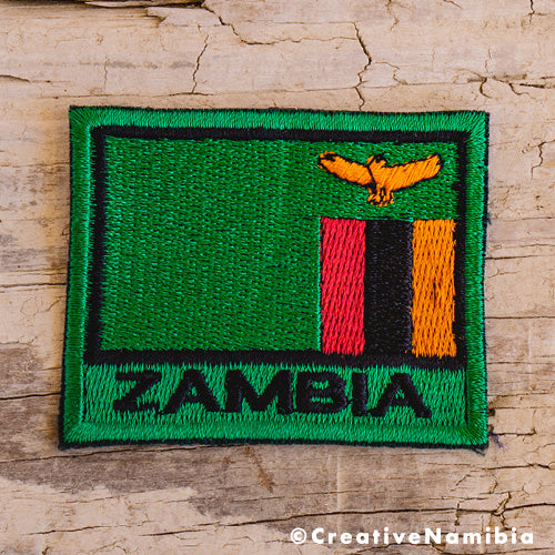 Badge - Zambia Flag – Creative Namibia