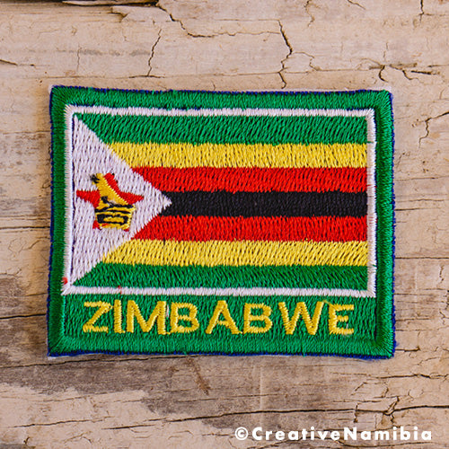 Badge - Zimbabwe Flag – Creative Namibia