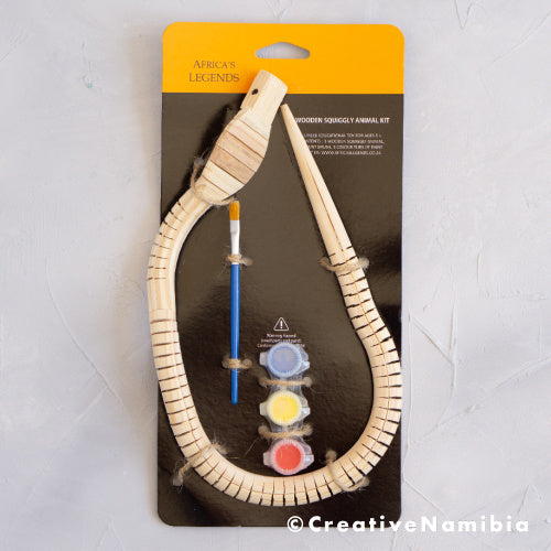 Wooden Squiggly Animal Kit - Snake – Creative Namibia